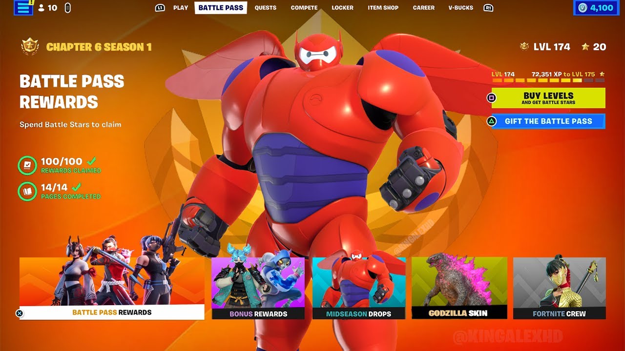 Fortnite Chapter 6 Season 1 Battle Pass & Upcoming Skins! - YouTube