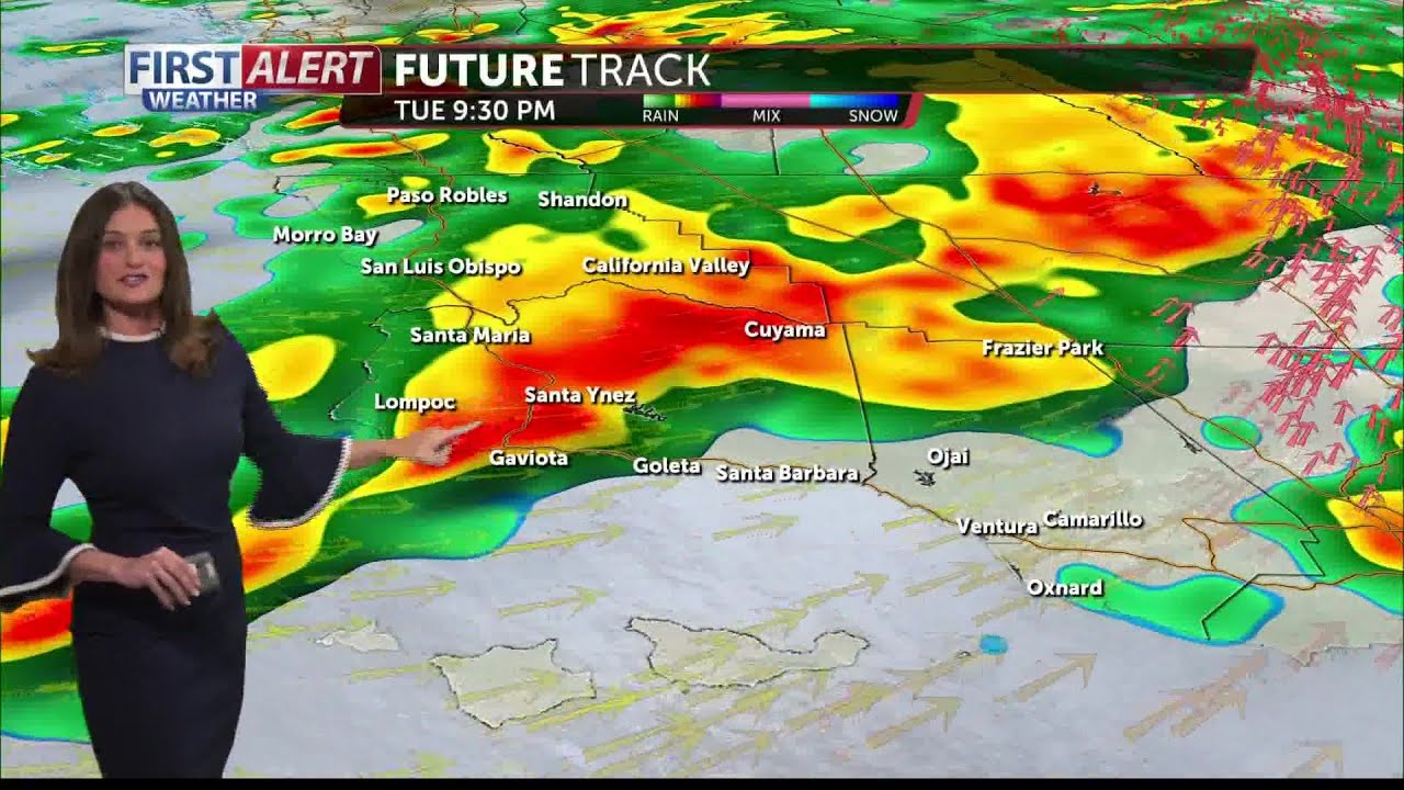 Tracking heavy rain Tuesday evening, multiple storms bring rain into ...