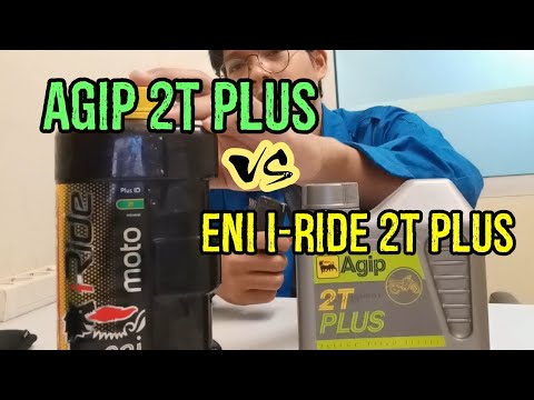 Agip 2t plus vs Eni i-ride 2t plus - YouTube