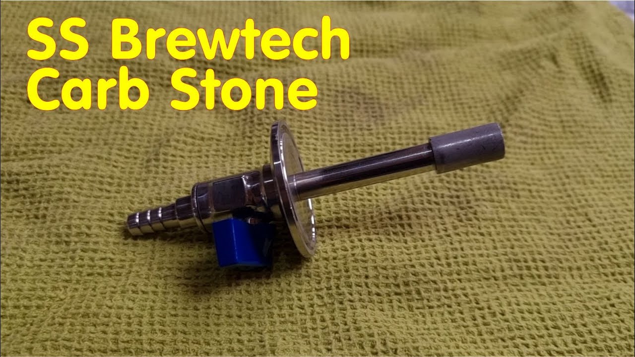 SS Brewtech Carb Stone - YouTube