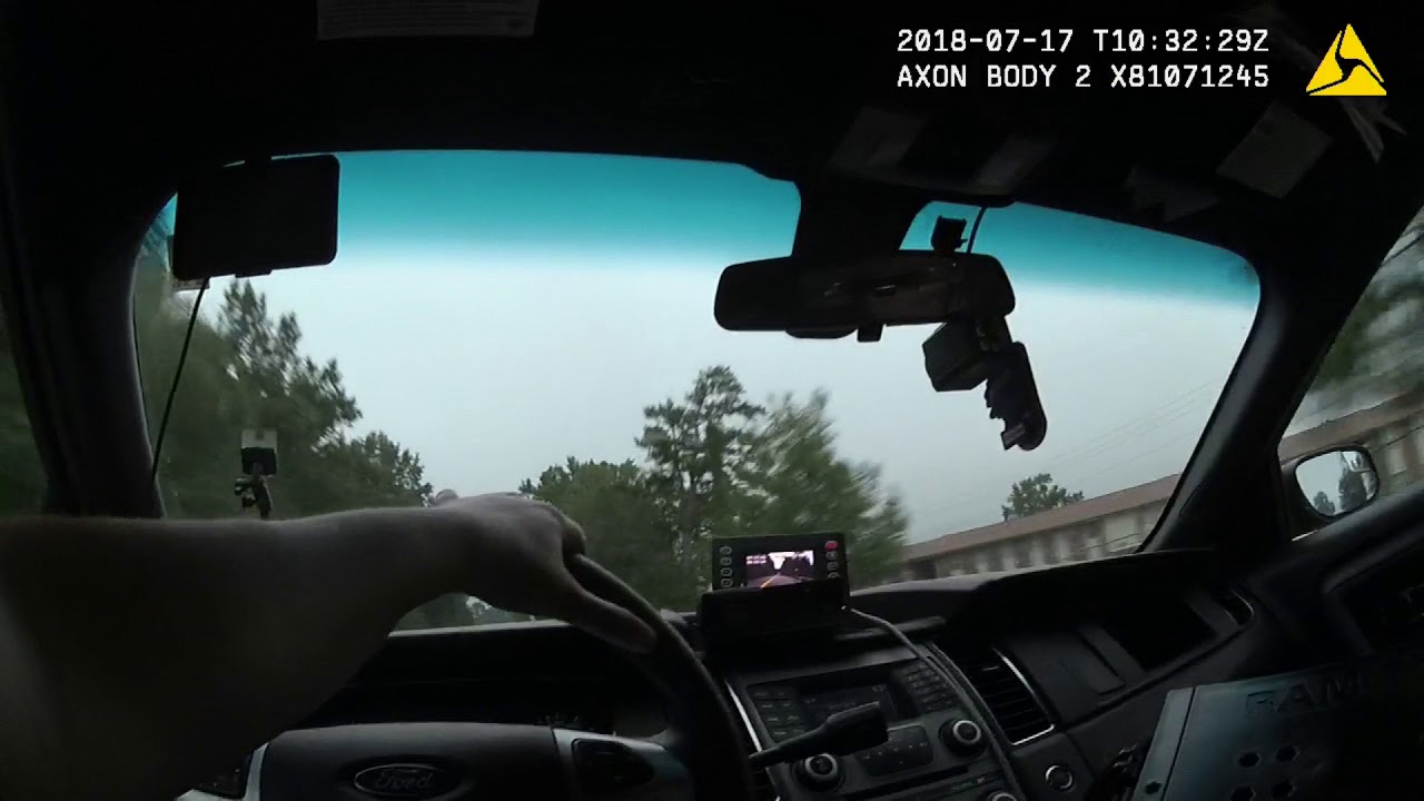 Police Body Cam Footage Of Fugitive Chase Youtube