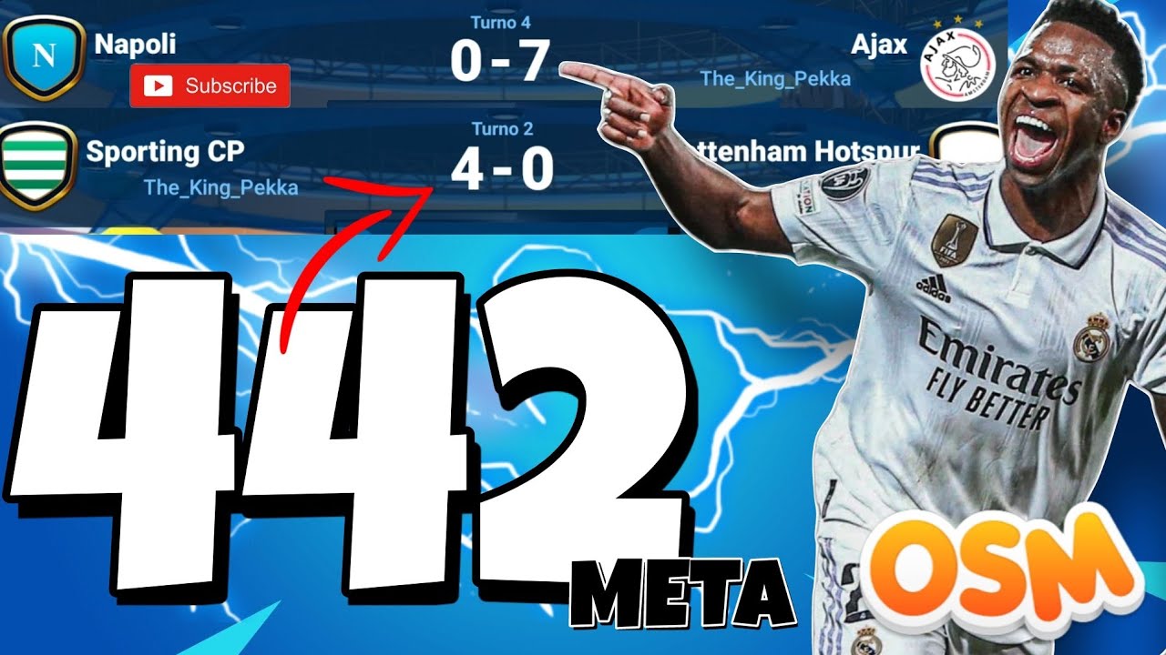 THE NEW BEST TACTIC OF OSM 2023 WITH 442B THAT WILL MAKE YOU WIN EVERY ...