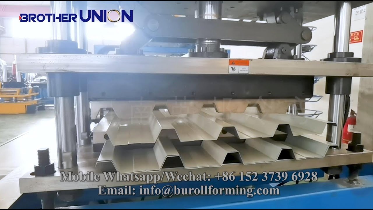 Roofing Sheet Roll Forming Machine - YouTube