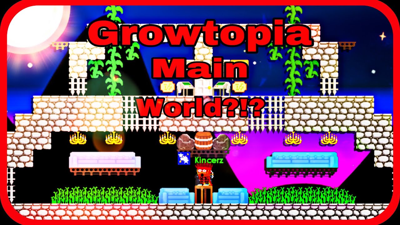 I Built My Main World?!? | Growtopia - YouTube