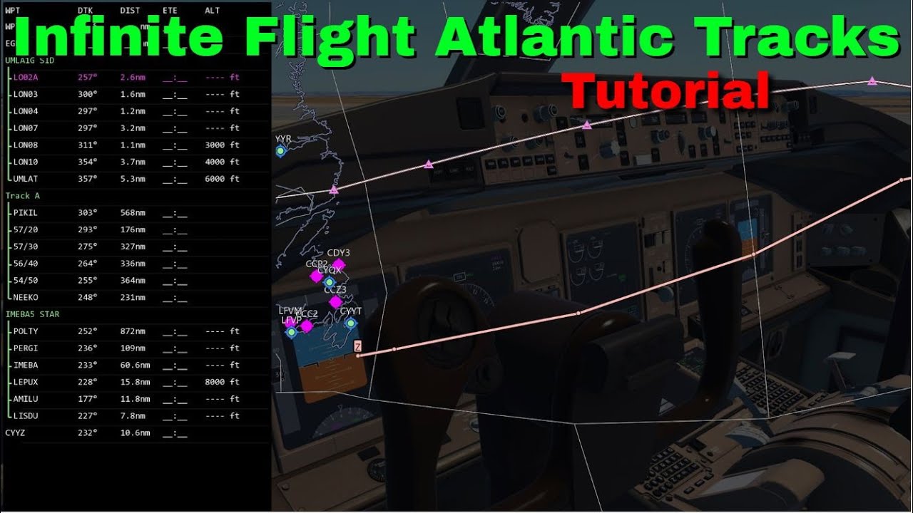 [Infinite Flight] Transatlantic Tracks - YouTube