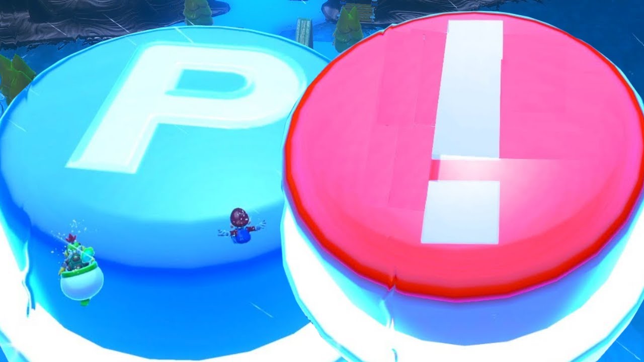 What happens when Mario presses the ULTIMATE !-Switch and P-Switch ...