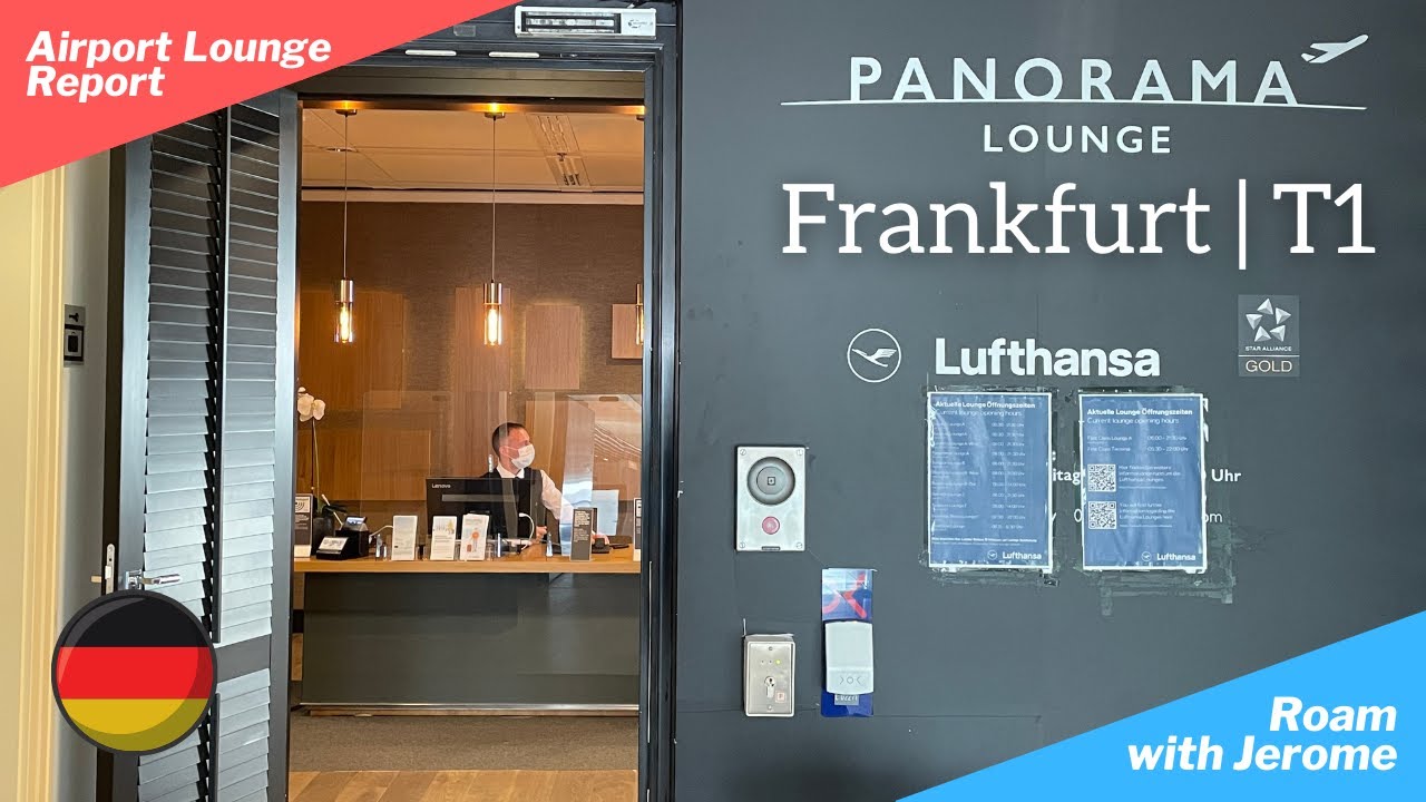 Panorama Lounge by Lufthansa| Frankfurt (FRA) - Terminal 1 | Schengen Area | Lounge Review - YouTube