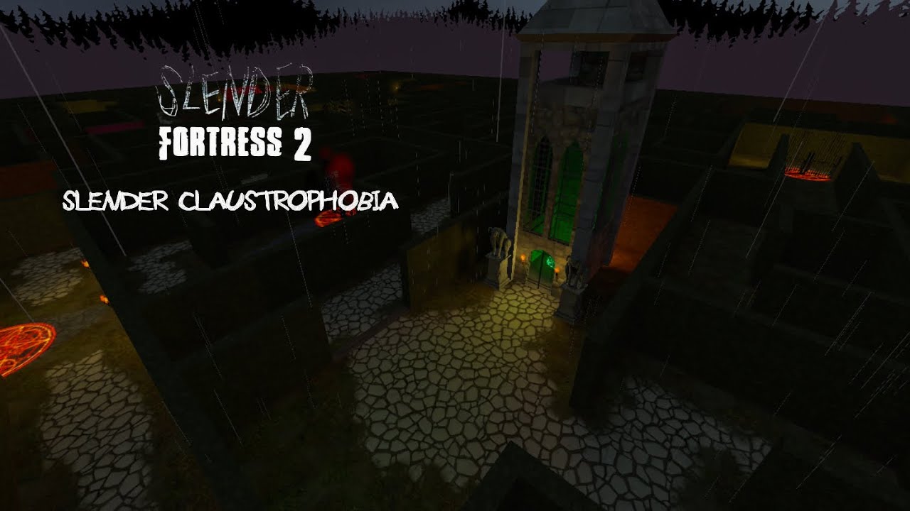 Slender Fortress 2 | Pt.55 | Claustrophobia [Map] - YouTube