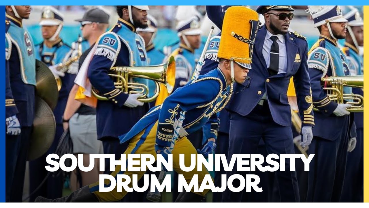 Southern University Drum Major - YouTube