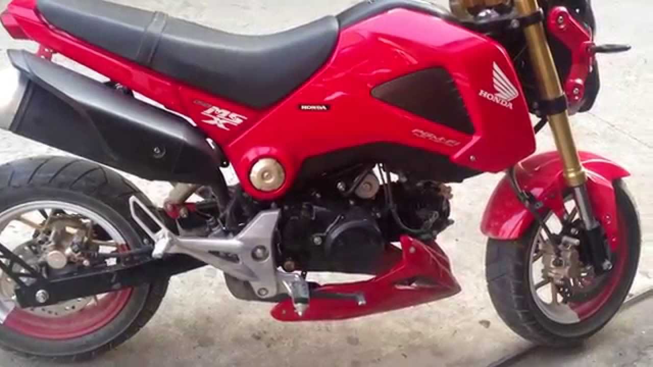 Honda MSX 125 - MSX 2015 PGM-FI - YouTube