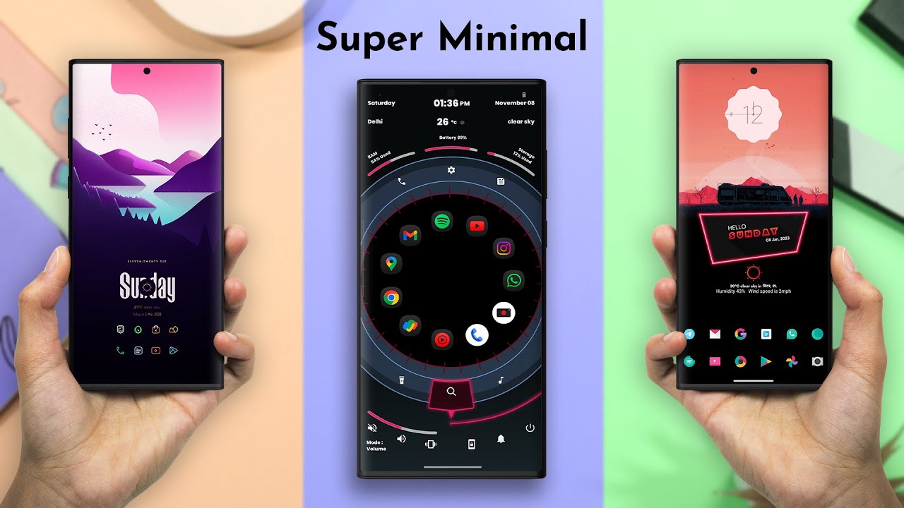 Want a Faster Android? Try These 10 Best Minimal Android Launchers ...