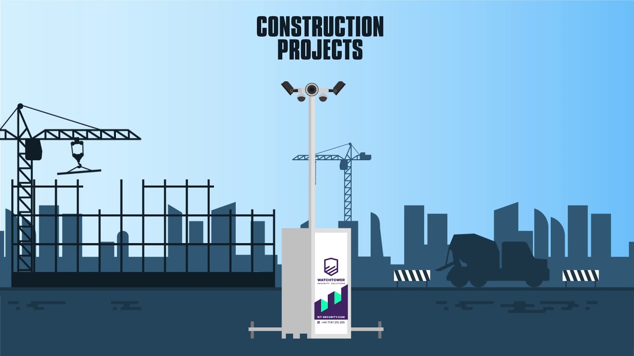 Watchtower Security Solutions CCTV Tower Video - YouTube