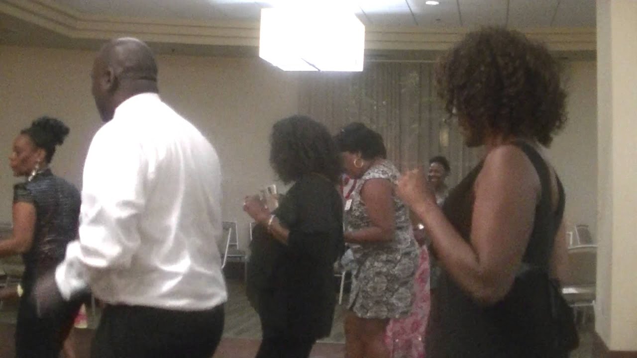 Parham Watson Kelley Family Reunion Line Dance with Marlene - YouTube