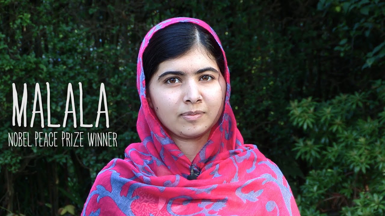 Malala challenges girls to do the Hour of Code - YouTube