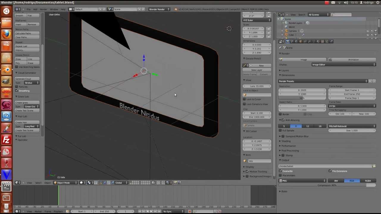 Blender 2 6 Animação de textura - YouTube