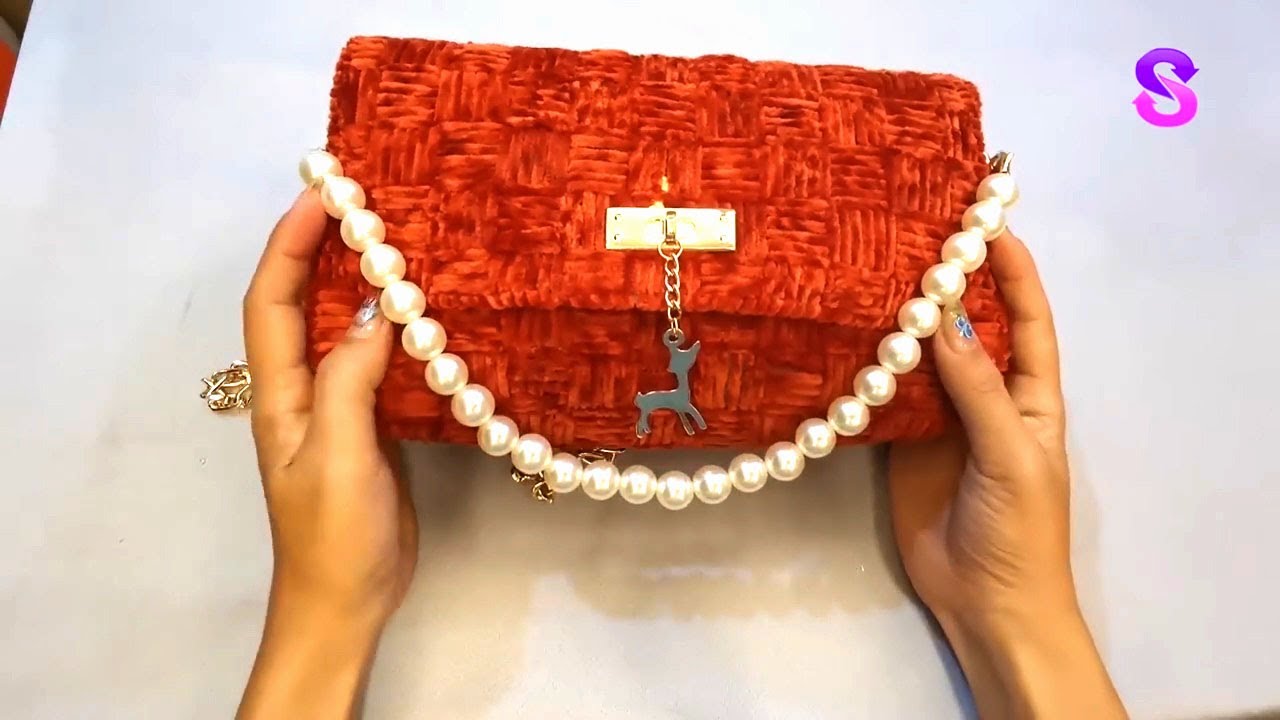 How to make Hand Bag Fashion || Yarn Hand Bag - YouTube