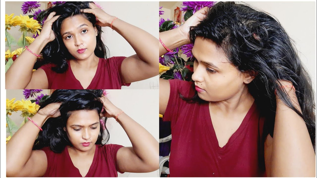 Hair oiling and relaxing Head Massage 💆‍♀️ - YouTube