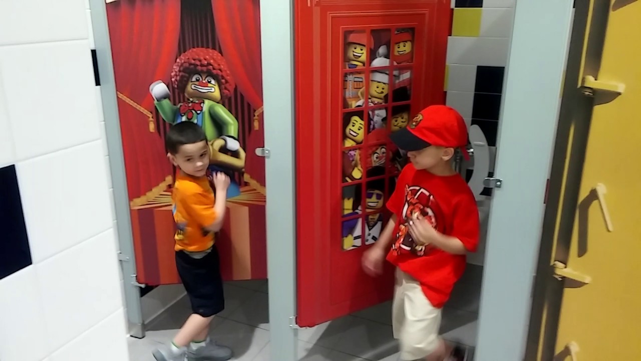 Legoland restrooms - YouTube