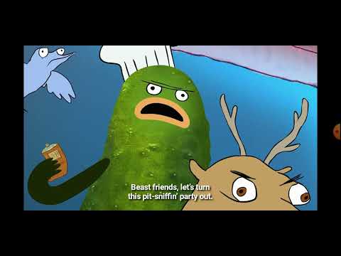 Pickle And Peanut - Pickle And His Beast Friends Save Peanut From Laser And His Crossbros
