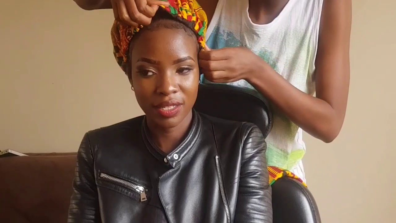 How to make a head bonnet. - YouTube