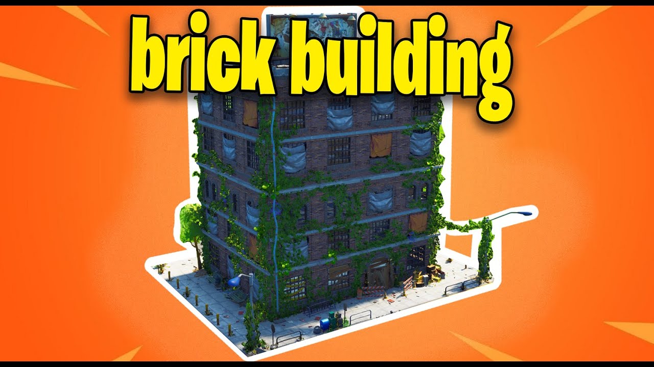 Abandoned brick building | FORTNITE | (Speed Build) - YouTube