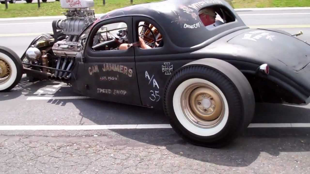 "WITCH DOCTOR" a Hemi powered Rat Rod - YouTube
