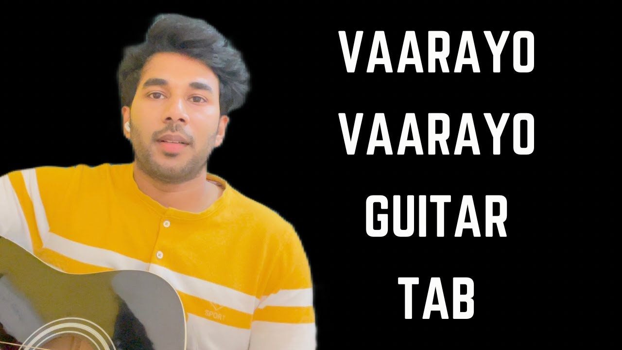 Vaarayo Vaarayo Guitar Tab | Aadhavan | Suriya | Nayanthara | Harris ...