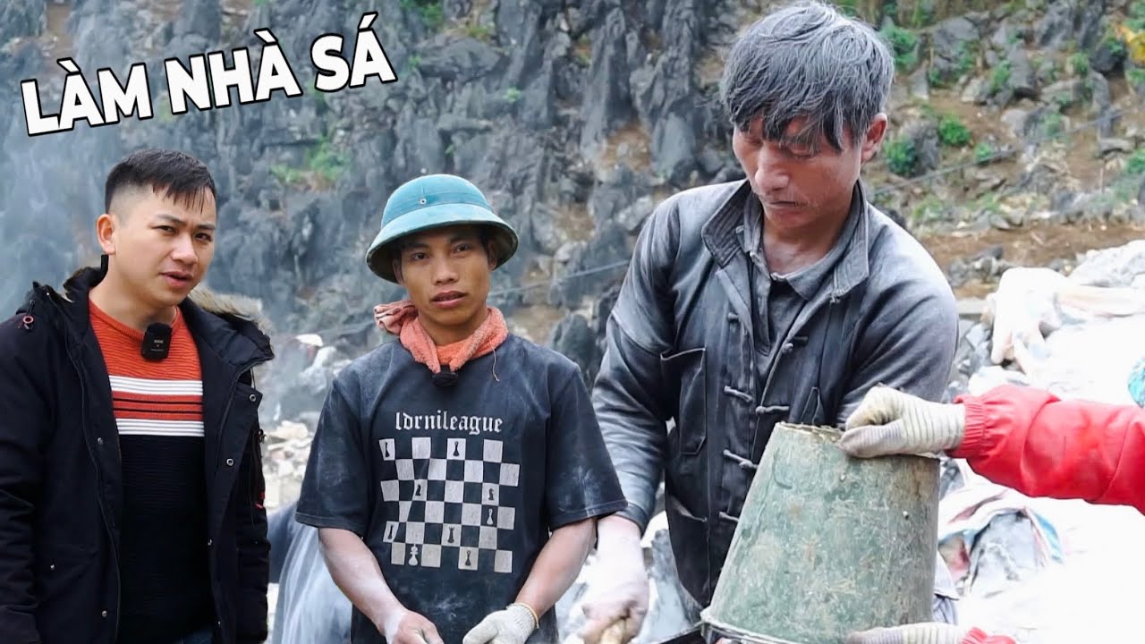 Làm Nhà Sá 2 Con, Túp Lều Cũ Chính Thức Xóa Sổ. Bà Con Tiếp Tục Kéo Đến Hỗ Trợ Nghiền Đá | NMTV ...