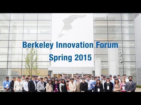 Berkeley Innovation Forum - Spring 2015 - YouTube