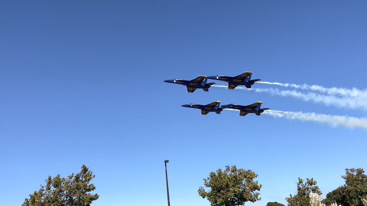 Blue Angels Sunday October 10, 2021. - YouTube