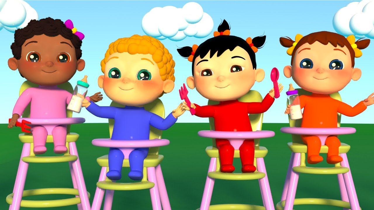 Ten Little Babies Learn to Count to Ten - Children Music from ...