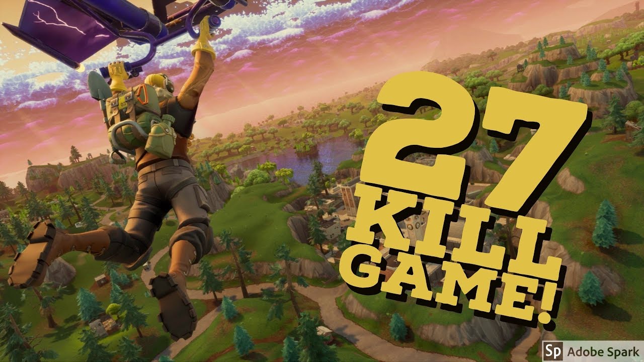 FORTNITE SOLO DUO 27 KILL VICTORY!! - YouTube