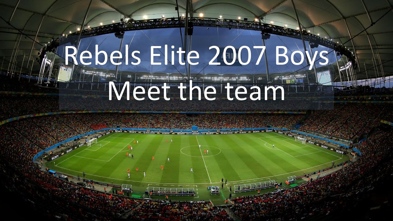 Rebels Elite 2007 Boys Team Introduction - 3/4/2017 - YouTube