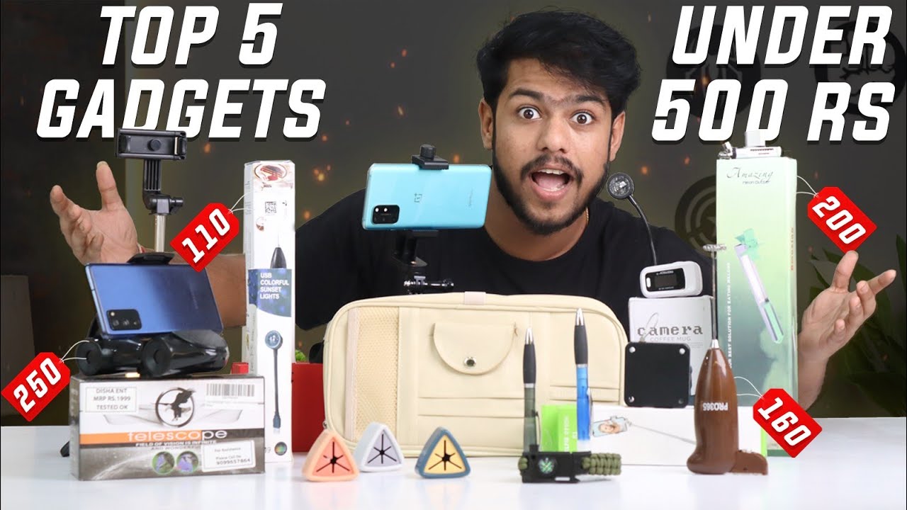 Top 5 Cheap Gadgets From Amazon 🔥| Amazon Tech Gadgets Under 500 ...
