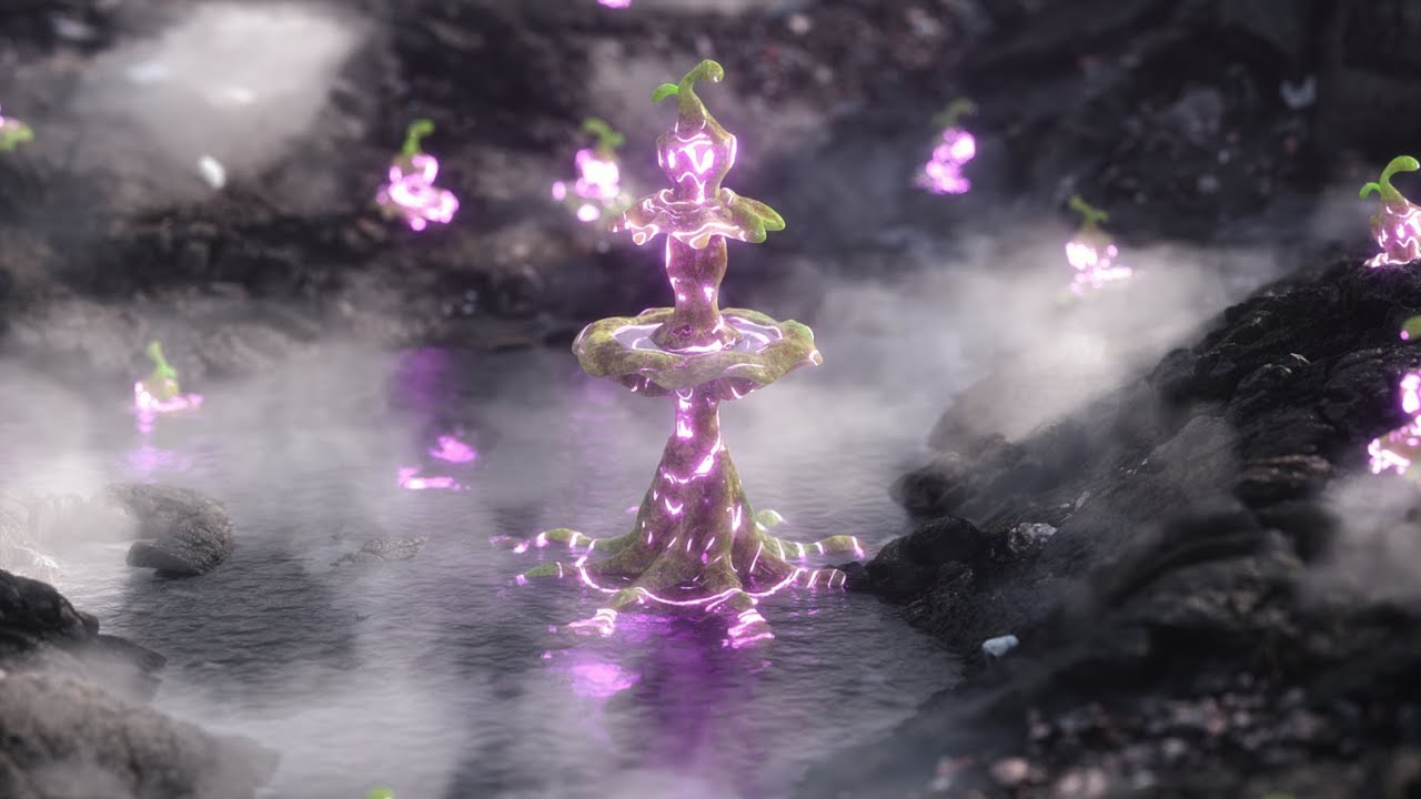 Daily render - ALIEN FLOWER - Timelapse - YouTube
