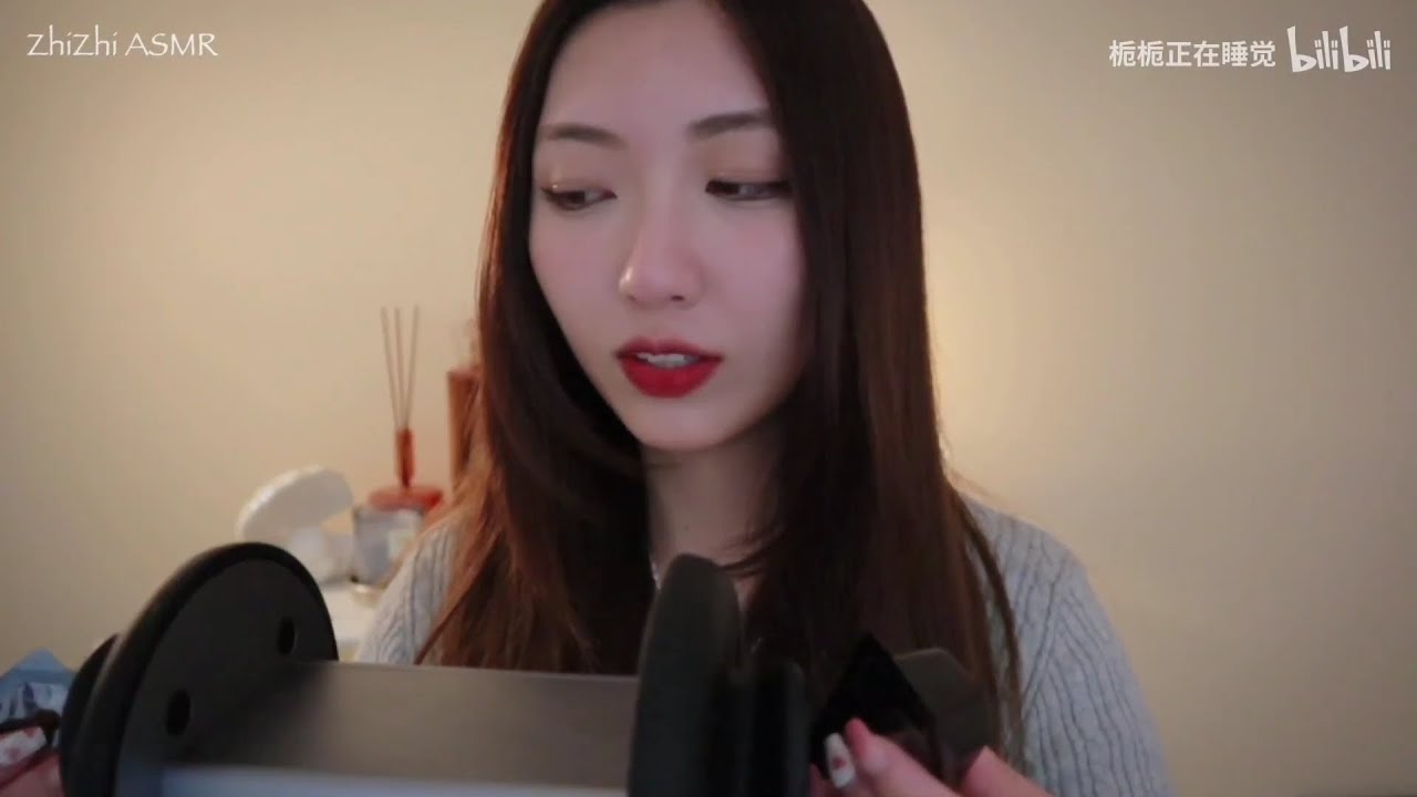 Chinese ASMR | Breathe in your ear and eat snacks to lull you to sleep ...