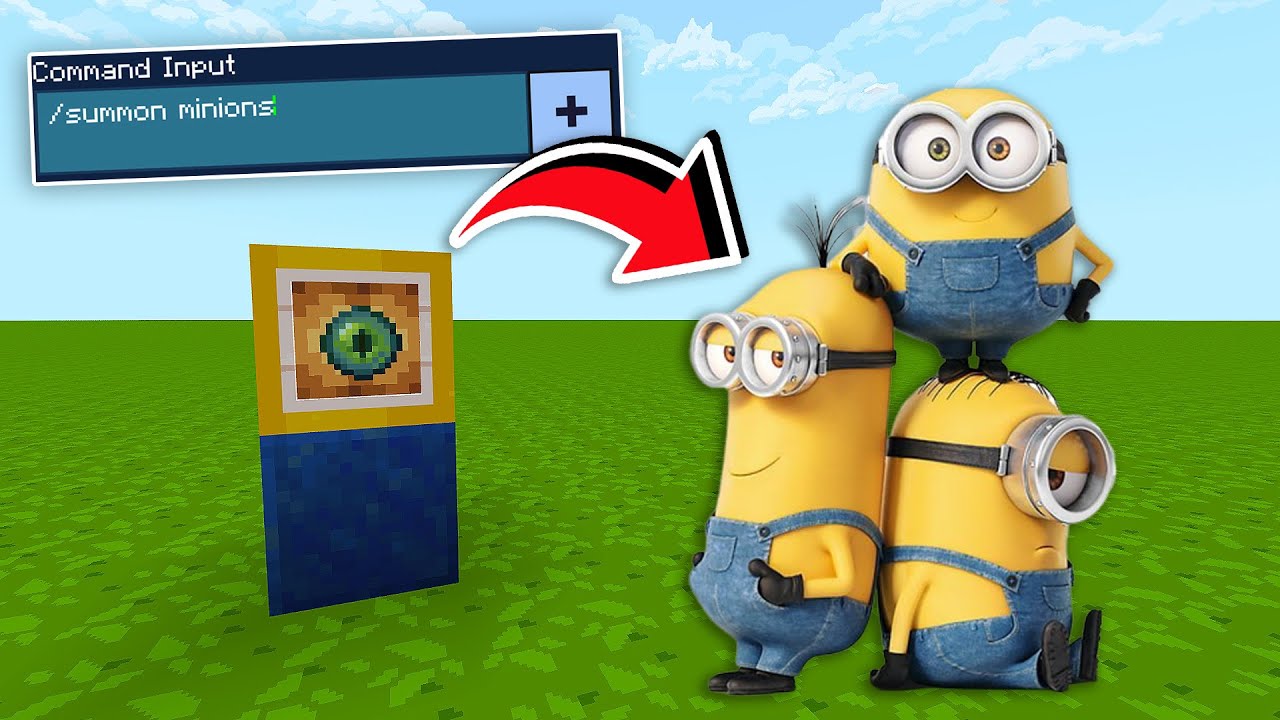 How to summon Minions in Minecraft - YouTube