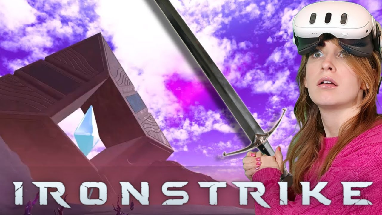 IRONSTRIKE VR: Get Fit Swinging Swords (Physics-Based Combat!) - YouTube