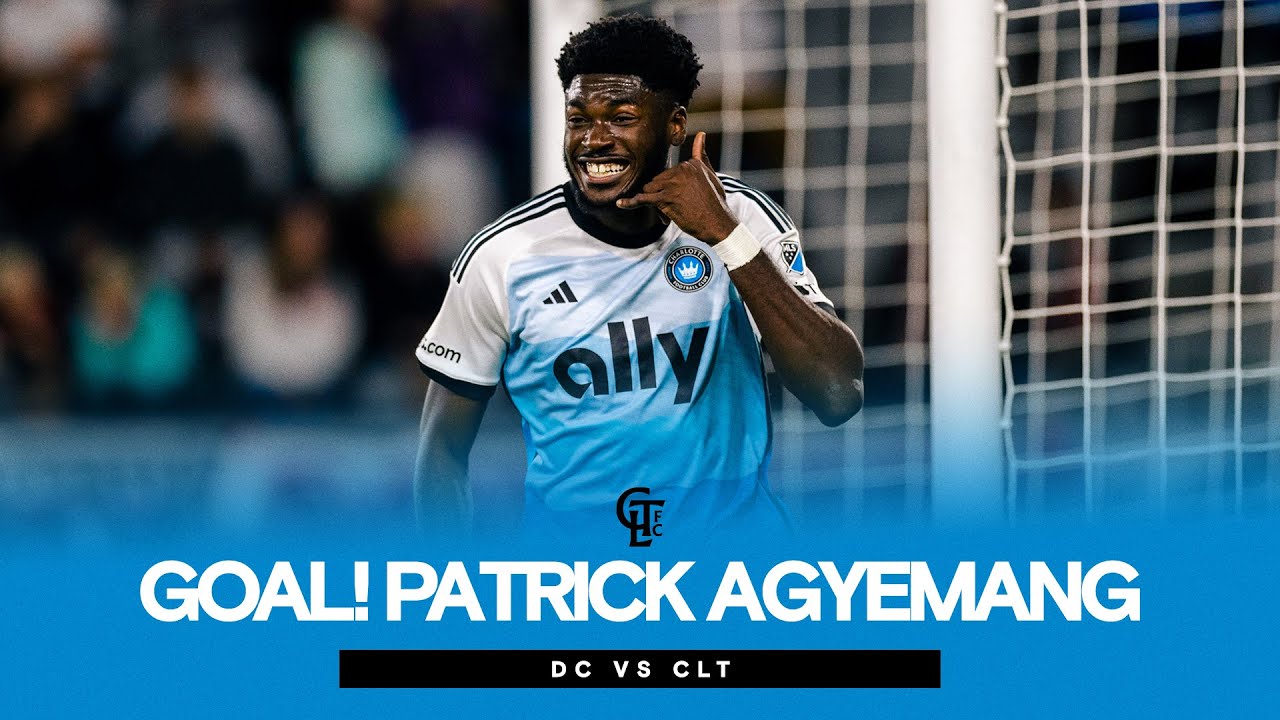GOAL! Patrick Agyemang Doubles The Lead | Charlotte FC at D.C. United ...