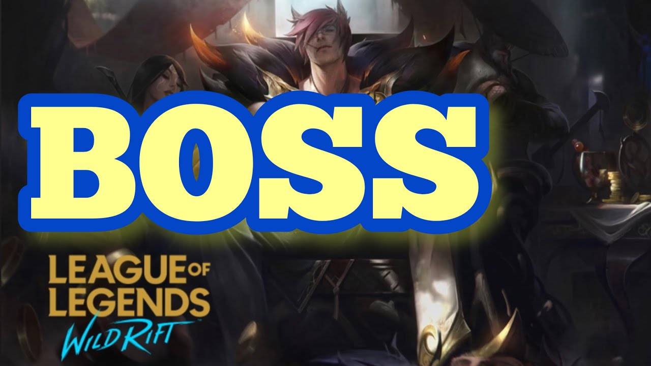 UNLEASH THE BOSS POWER - WILD RIFT - YouTube