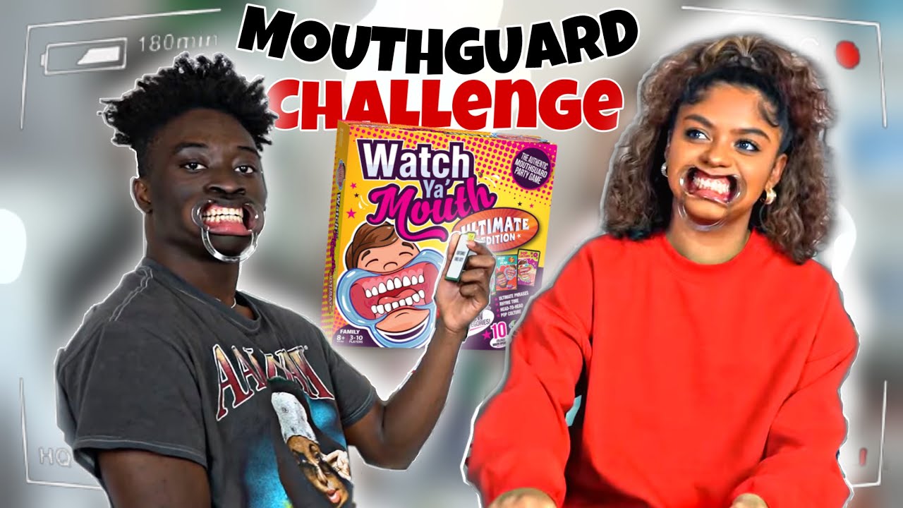MOUTHGUARD CHALLENGE!!! - YouTube