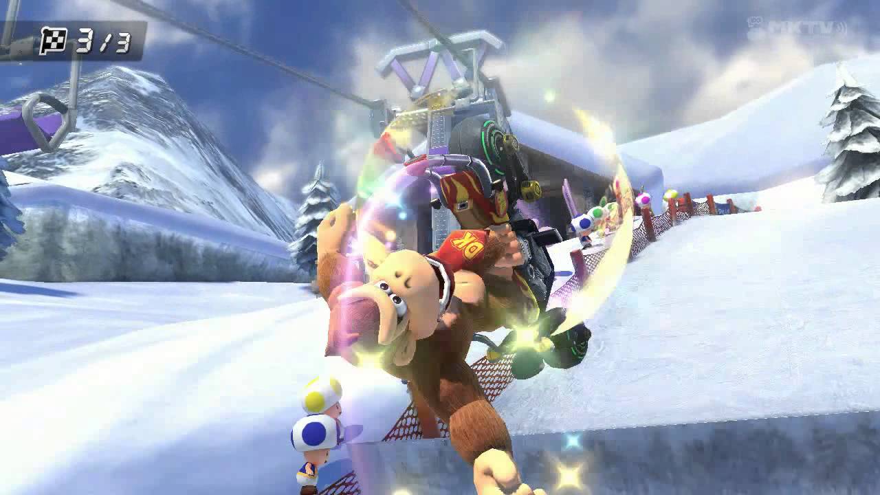Wii U - Mario Kart 8 - Mount Wario - YouTube