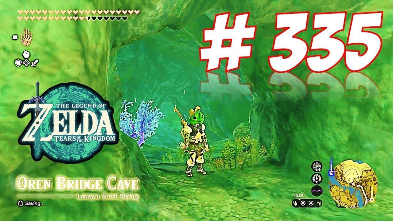 Oren Bridge Cave The Legend Of Zelda Tears of the Kingdom Gameplay ...