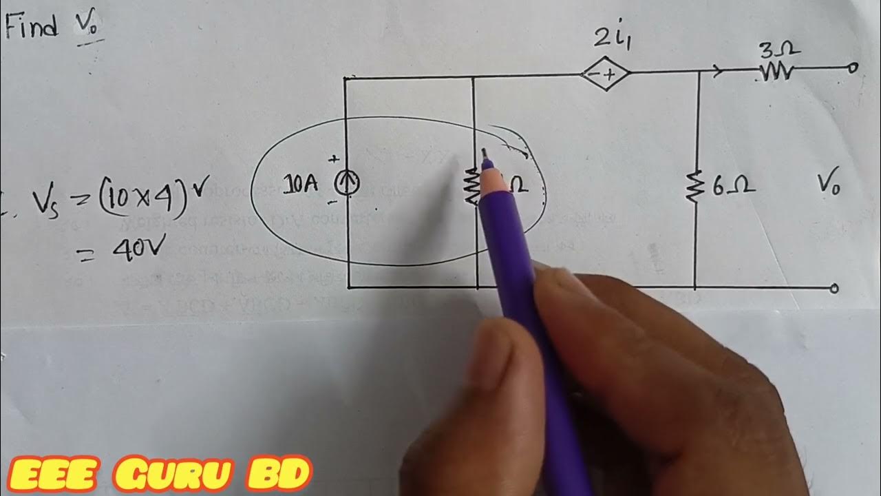 Dependent Source || Circuits Solution-02 - YouTube