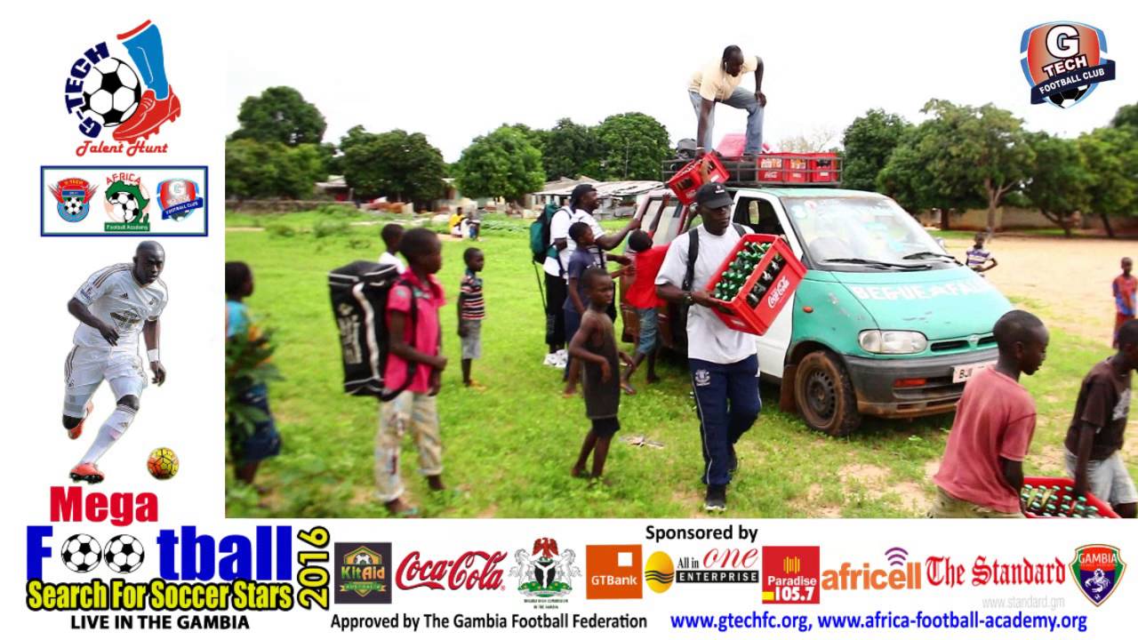 G-Tech Football Academy In Mayamba Barra In The Gambia - YouTube