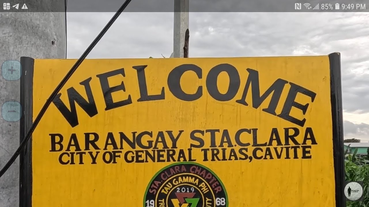 Welcome to Barangay Santa Clara City of General Trias Cavite | HD - YouTube
