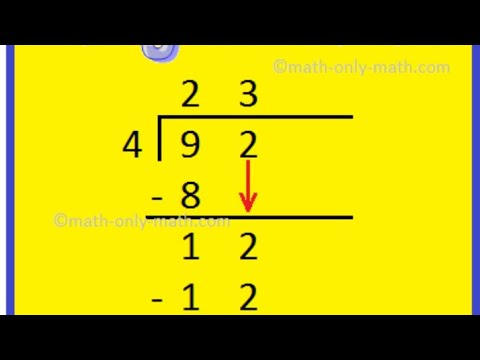learn long division - YouTube