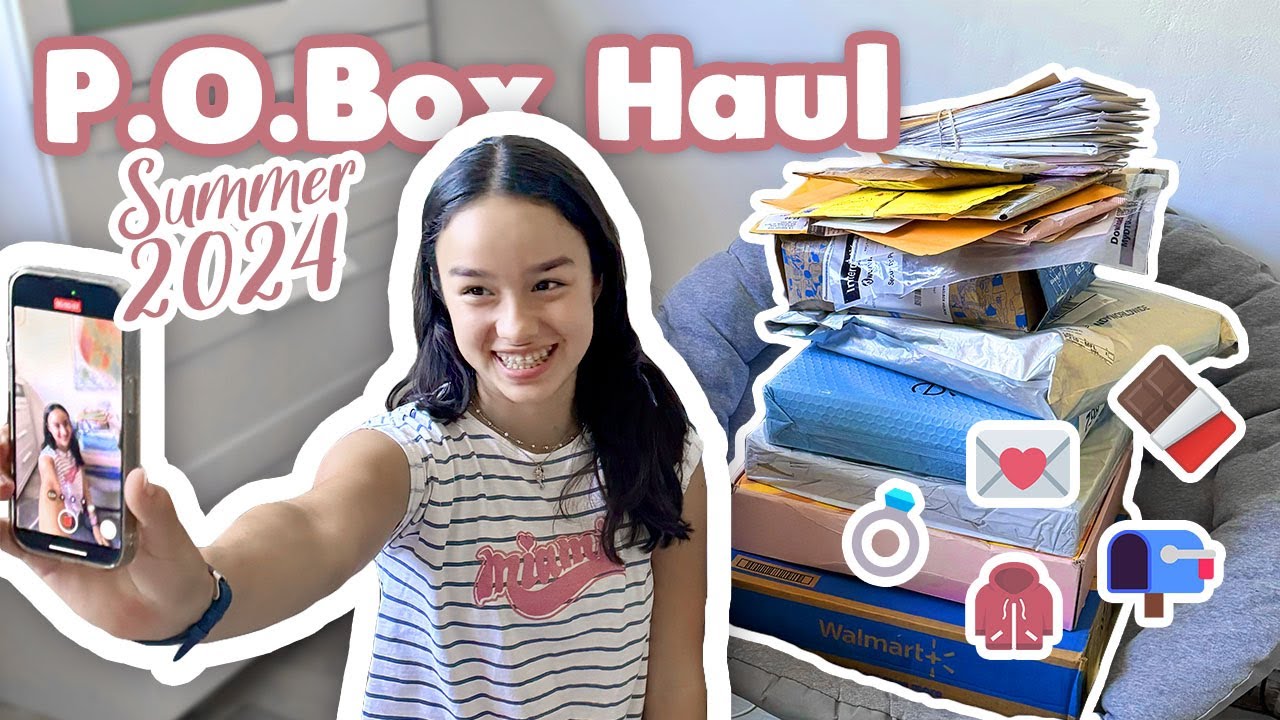 What's Inside My FAN MAIL Box This Summer? - YouTube