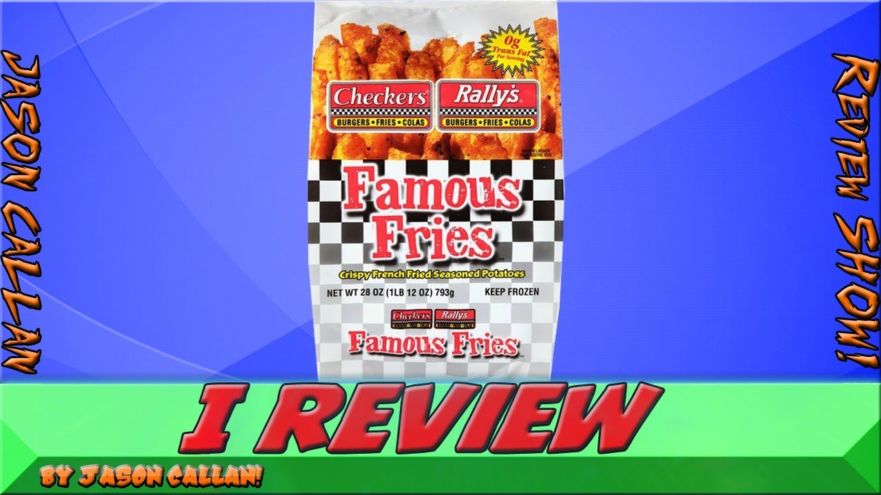 I review Checkers & Rally's Famous Fries - YouTube