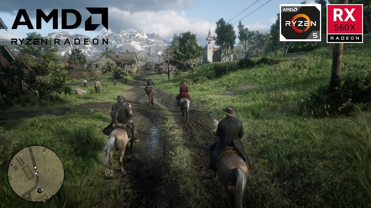 Red Dead Redemption 2 Low/high Settings [ VULKAN ] Gameplay 1080p ...